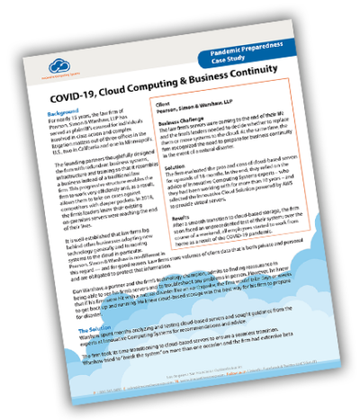 COVID-19, Cloud Computing & Business Continuity - Innovative Computing ...